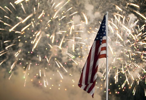 The History of Independence Day Fireworks – Onward American