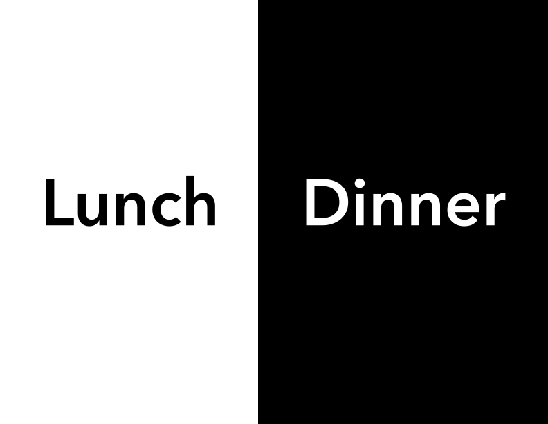 Lunch Vs. Dinner – Onward American