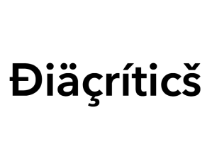 Diacritics in English – Onward American